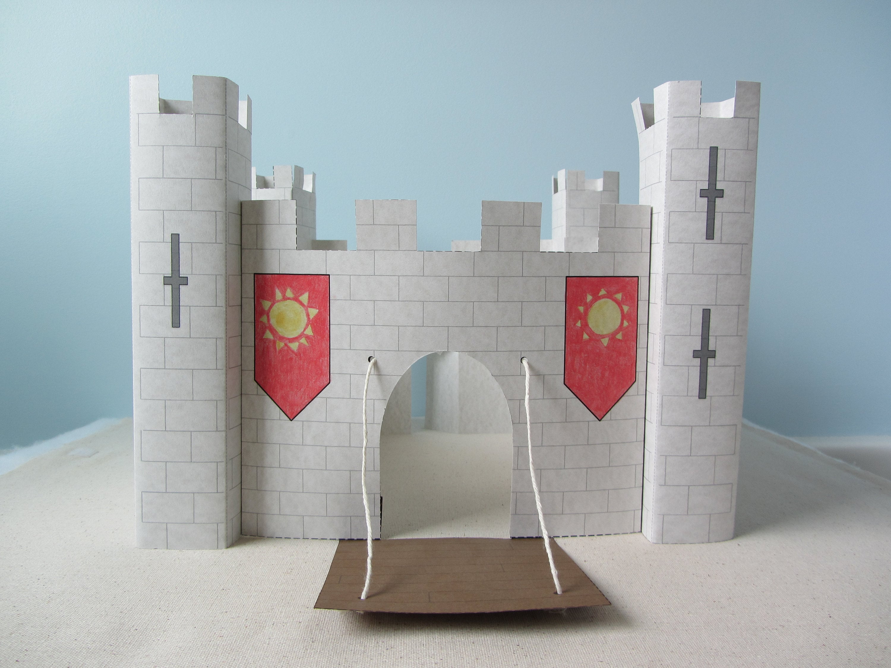 Castle & Keep Bundle: Printable Papercraft - Etsy Australia