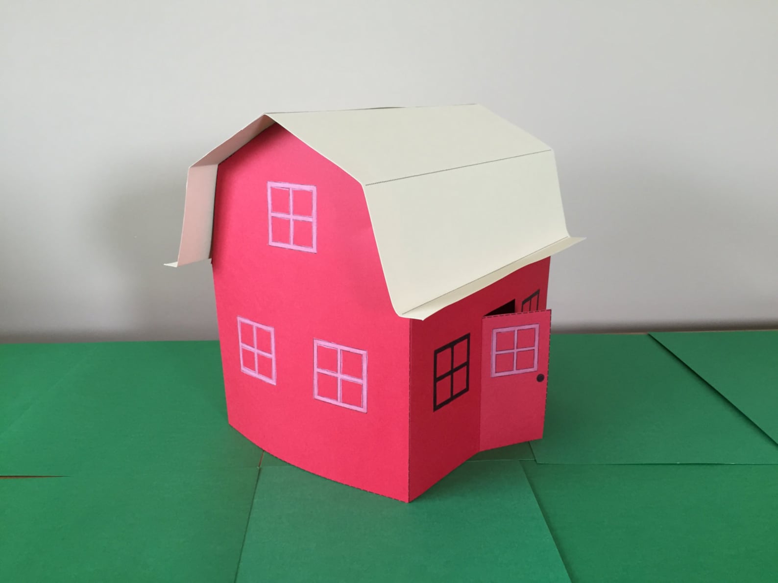 Barn & Animals Printable Papercraft - Etsy