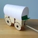 Covered Wagon Printable Papercraft - Etsy