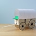 Covered Wagon Printable Papercraft - Etsy