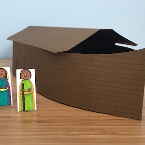 Noah's Ark Printable Papercraft - Etsy