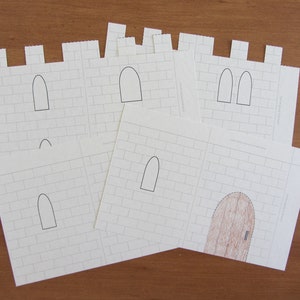 Castle & Keep Bundle: Printable Papercraft - Etsy