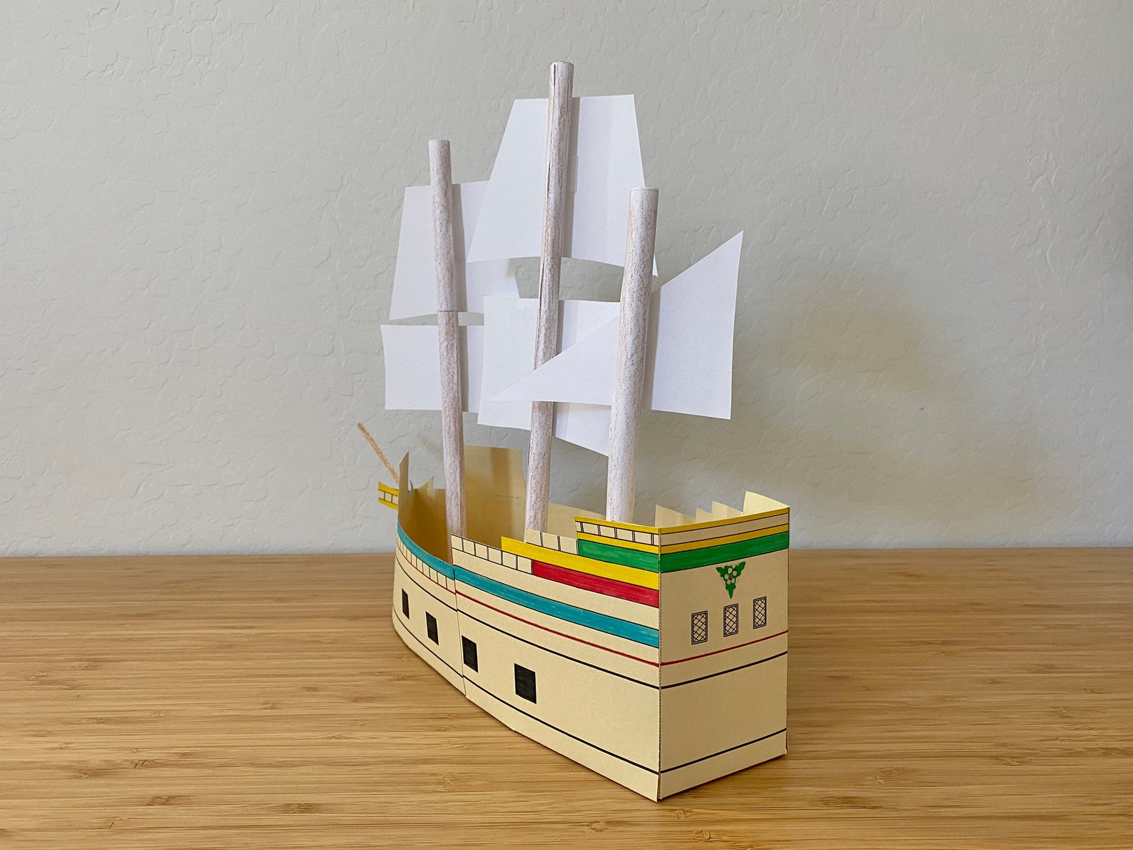 Mayflower Printable Papercraft - Etsy