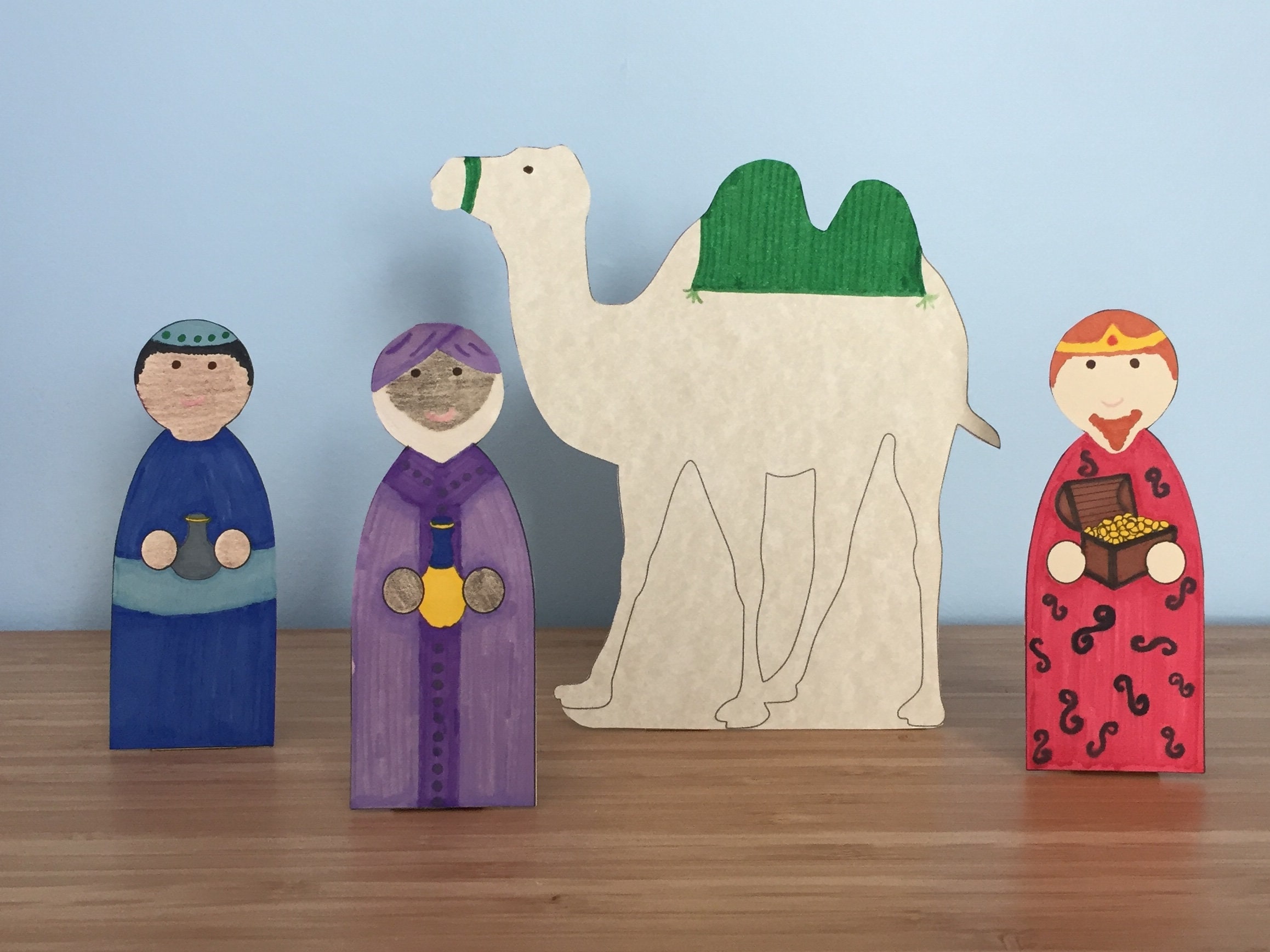 Nativity Printable Papercraft | Etsy