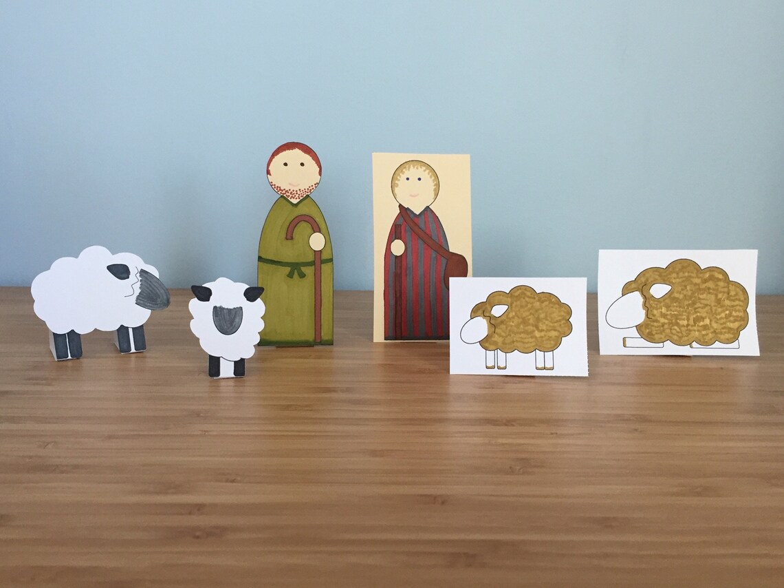 Nativity Printable Papercraft | Etsy