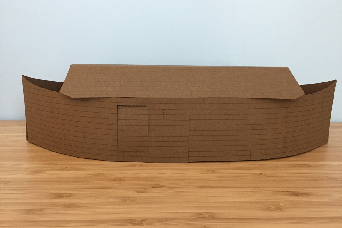 Noah's Ark Printable Papercraft | Etsy Canada