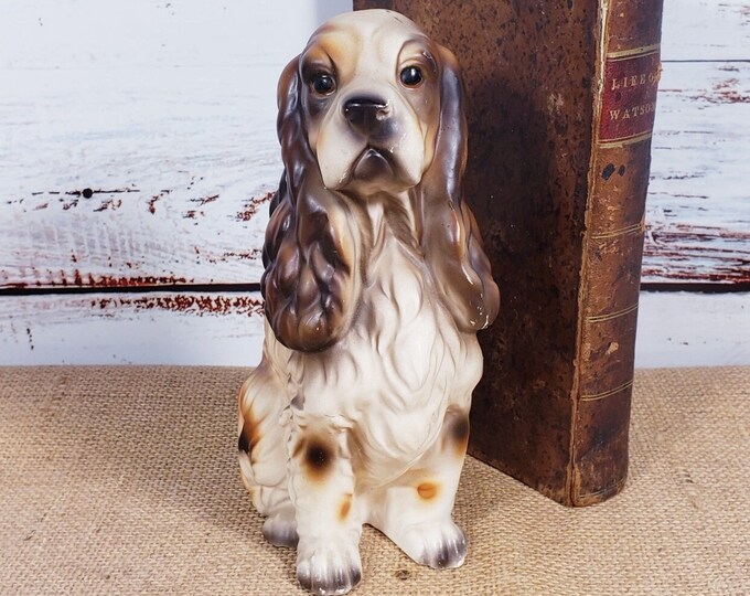 Vintage Ceramic Porcelain Cocker Spaniel Statue Figurine Wales Japan - Etsy