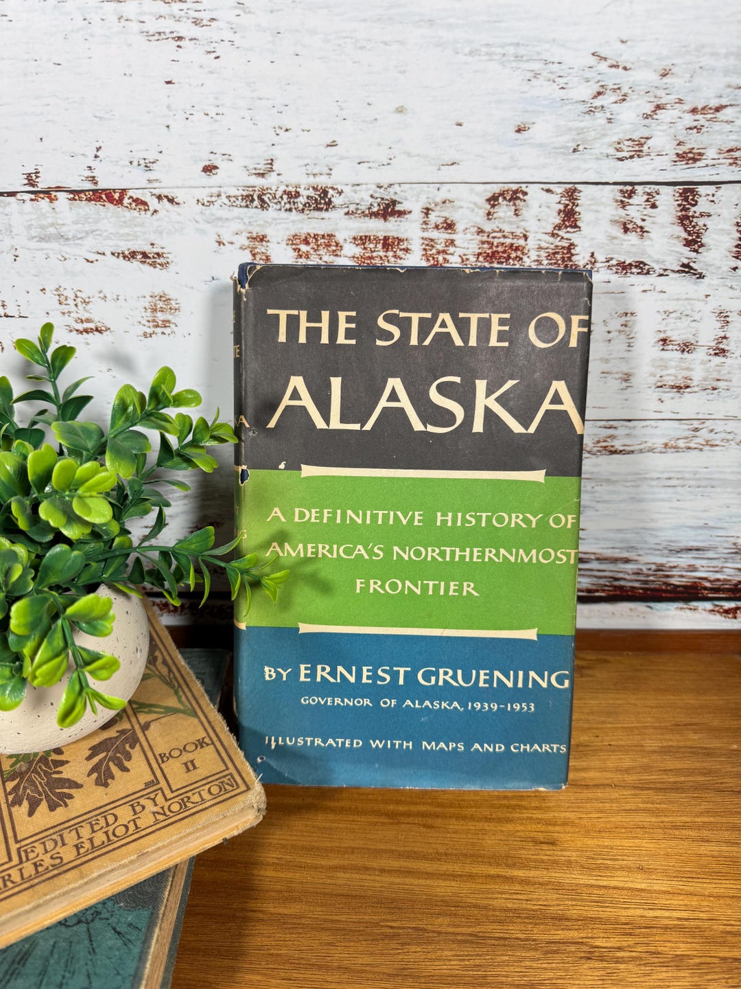 Vintage "the State of Alaska" History Book by Ernest Gruening - Etsy