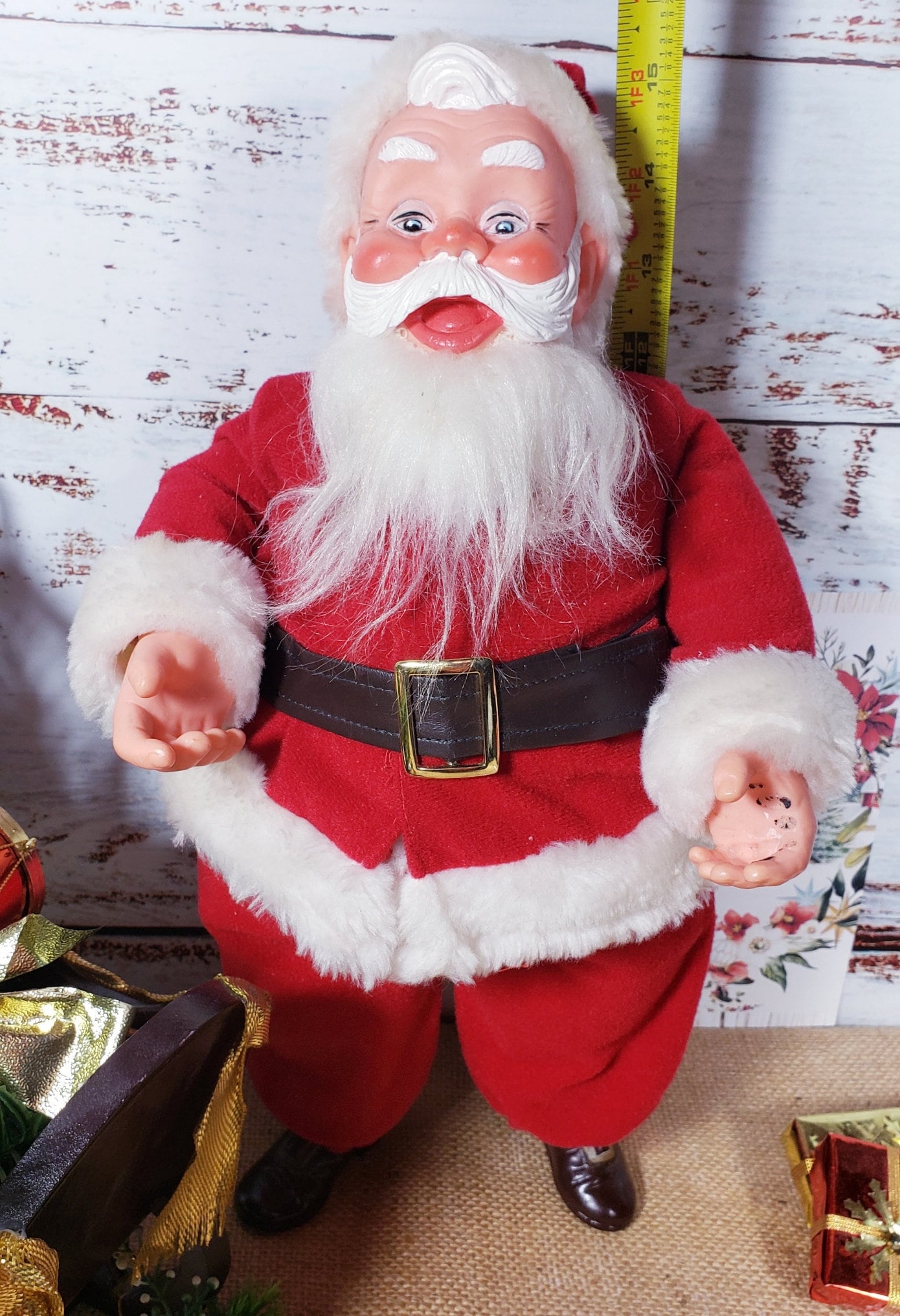 Vintage 1983 16 Dakin Bob Robinson Coca-cola Santa Brown Boots, No Coke ...