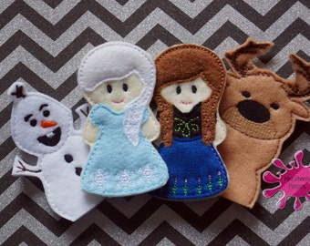 Frozen Puppets | Etsy