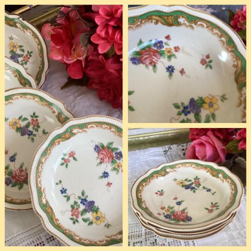 Vintage Johnson Brothers Lucerne China: Old Staffordshire Serving ...