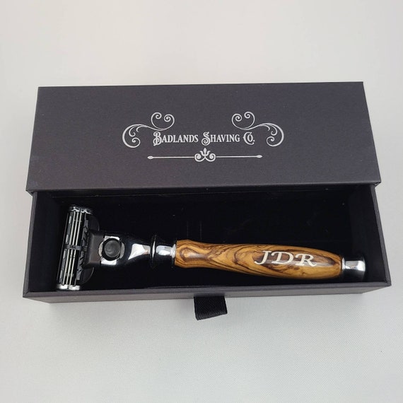 Mach 3 Razor - Handcrafted in the USA- Groomsmen Gifts — Badlands ...