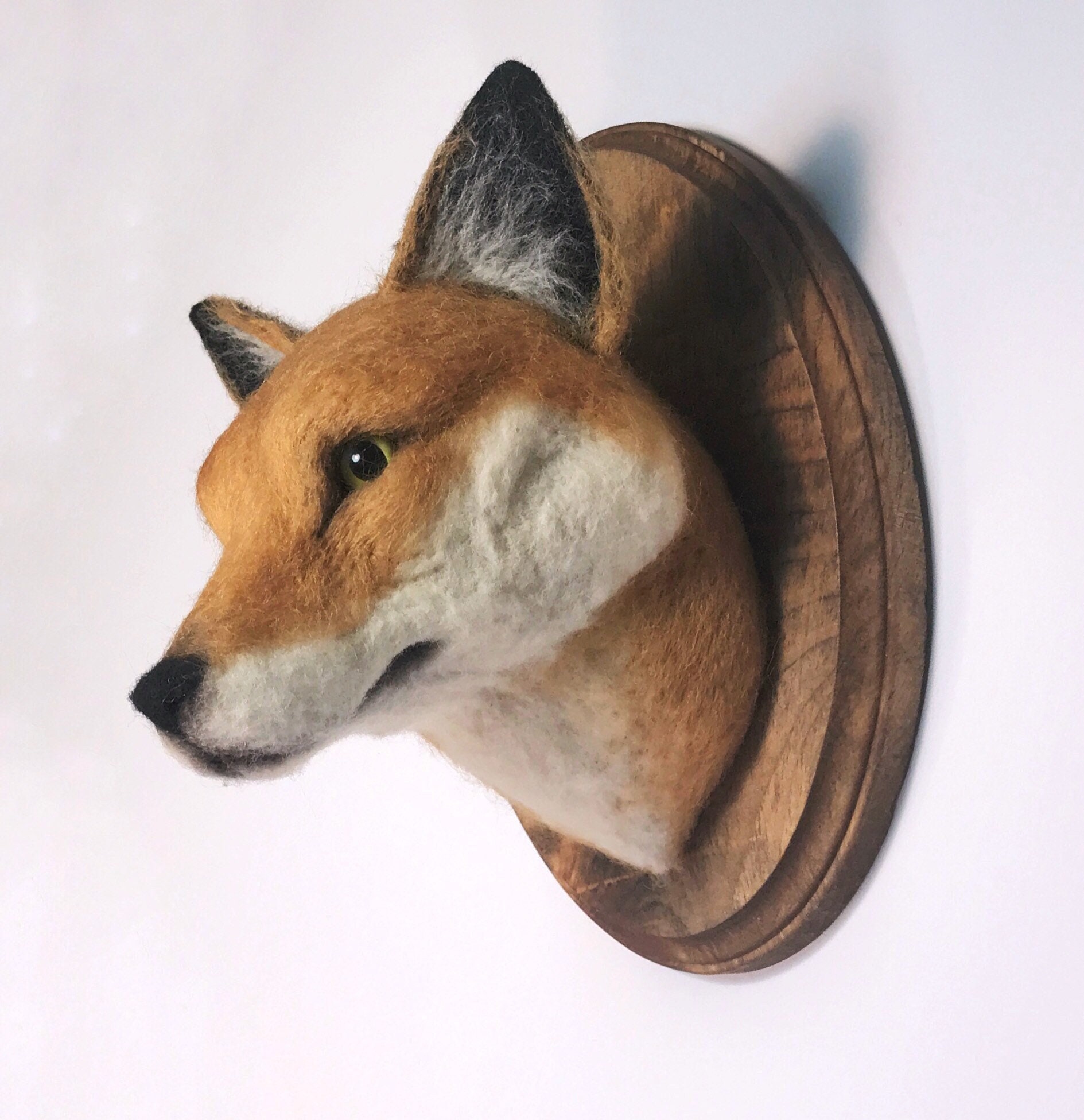 Fox Mount Made To Order Faux Taxidermy Needle Felted Wall, 58% OFF