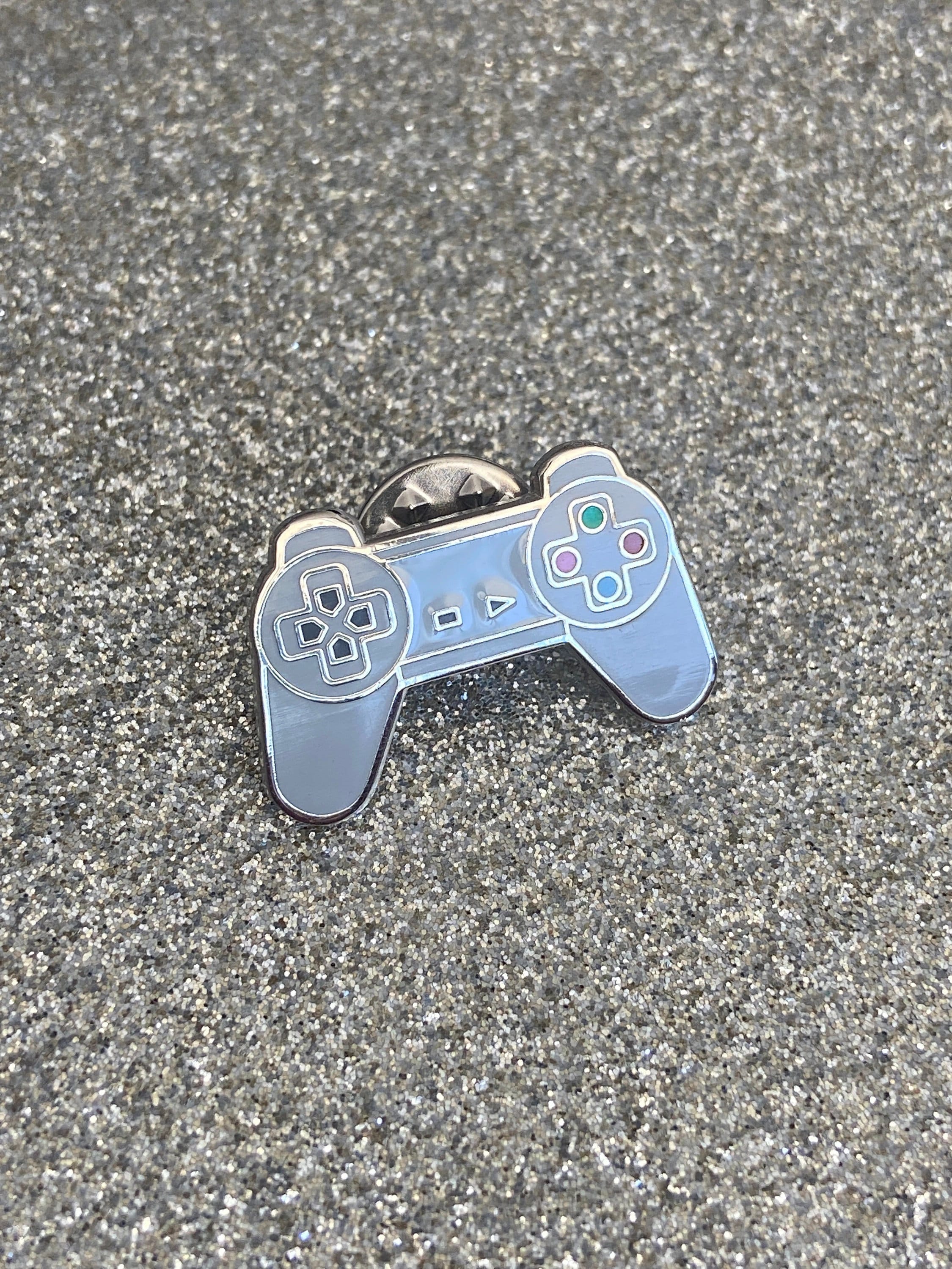 Playstation Controller Enamel Lapel Pin - Etsy