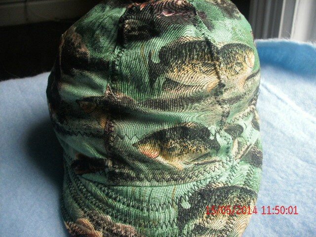 Fish Print Welding Hat, Welders Hat, Outdoors Hat, Custom Welding Hat ...