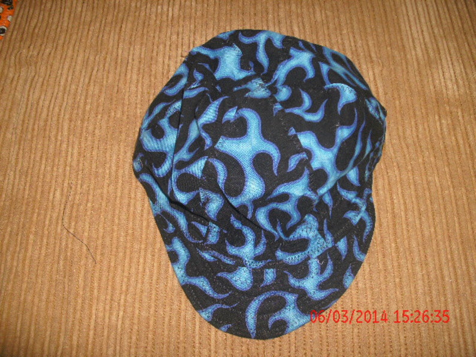 Blue Flame Welding Hat, Welders Hat, Custom Welding Hat, Cloth Welding ...