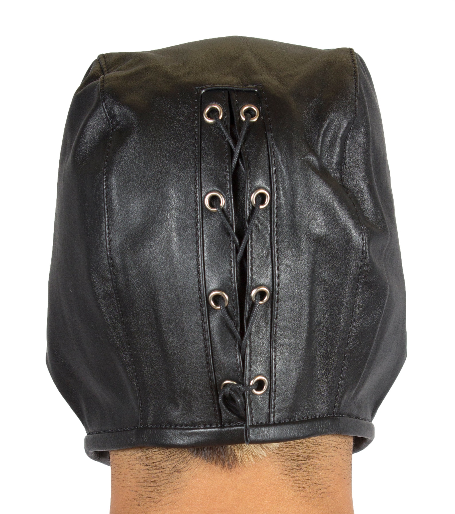 Leather Bondage Executioner Styled Hood Genuine Leather With - Etsy
