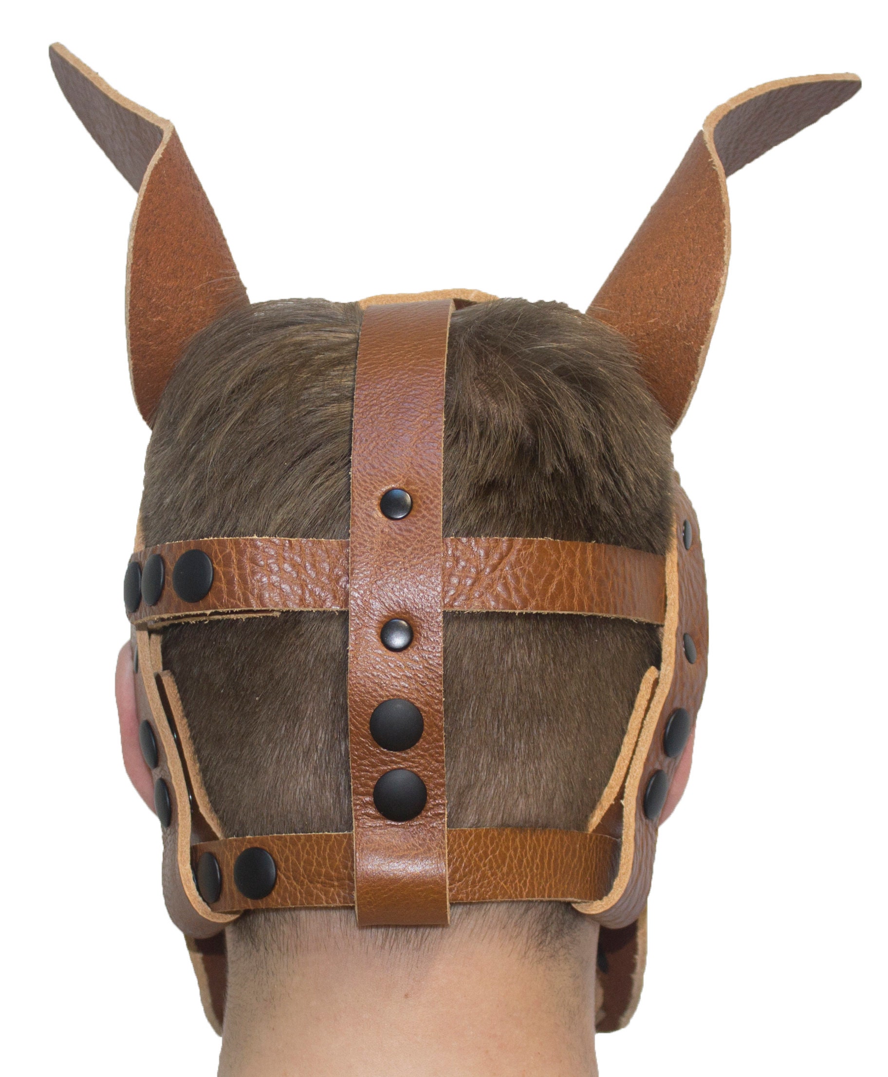 Puppy Hood Rusty Genuine Leather Pup Play BDSM | Etsy