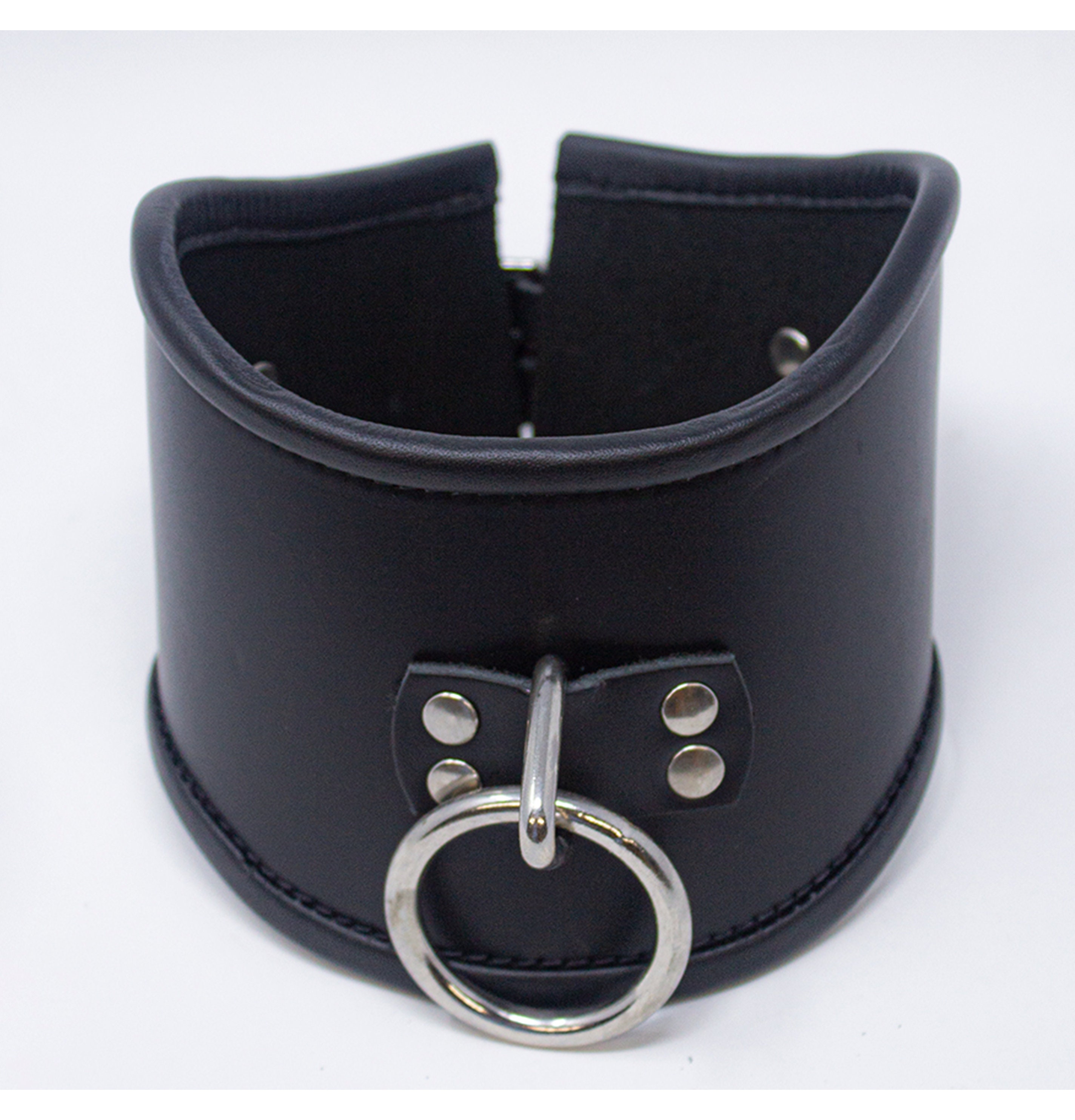 Leather Posture Collar 4" Wide Tapered - Etsy