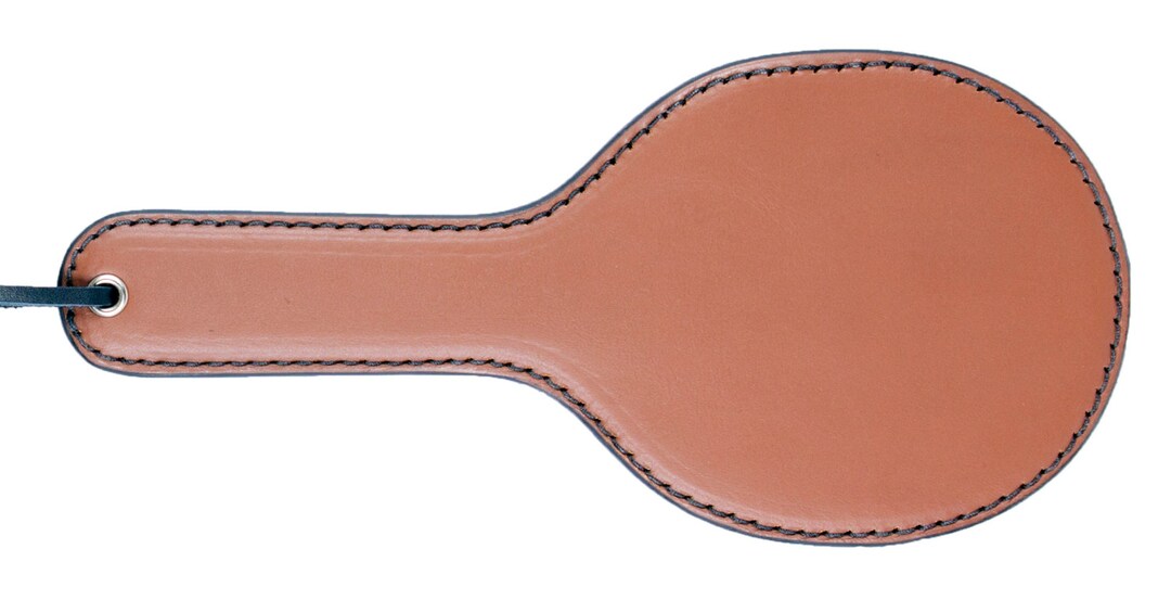 Brown Leather Pocket Paddle - Etsy
