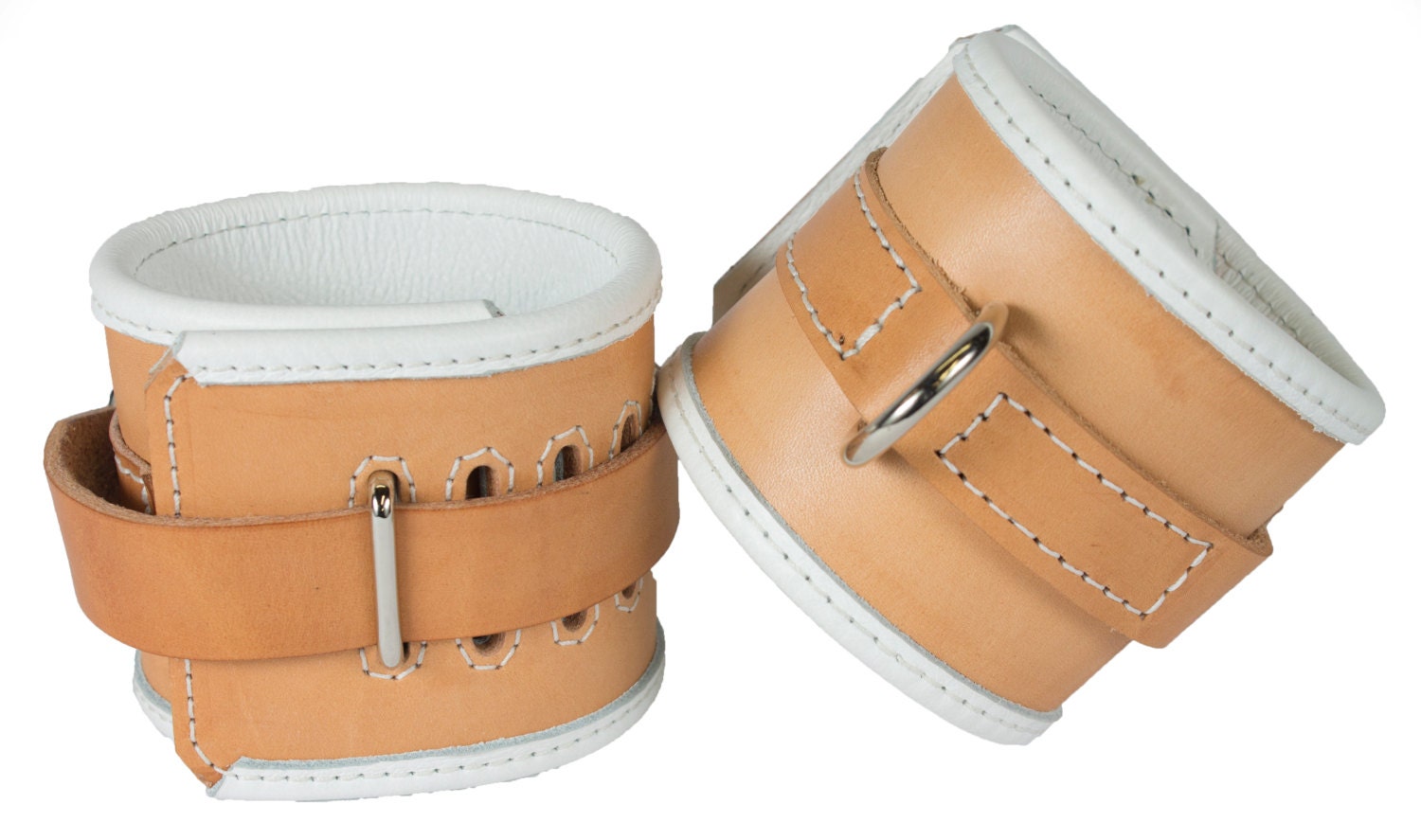 Hospital Style Leather Wrist Cuffs Restraints (LBAD308W) - Etsy