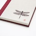 Handmade Book Dragonfly Design tombo - Etsy