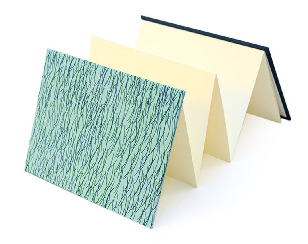 Grass Pattern Japanese Concertina Photo Book "kusa" - Etsy