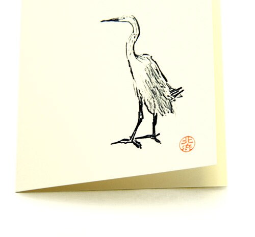 Japanese Illustration 5 Invitation Card Set japan - Etsy