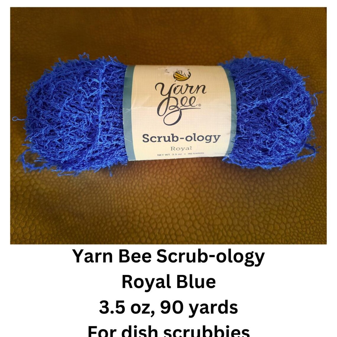 Yarn Bee Scrubology in Royal Blue, 3.5 Oz Skein, 90 Yards. Great for ...