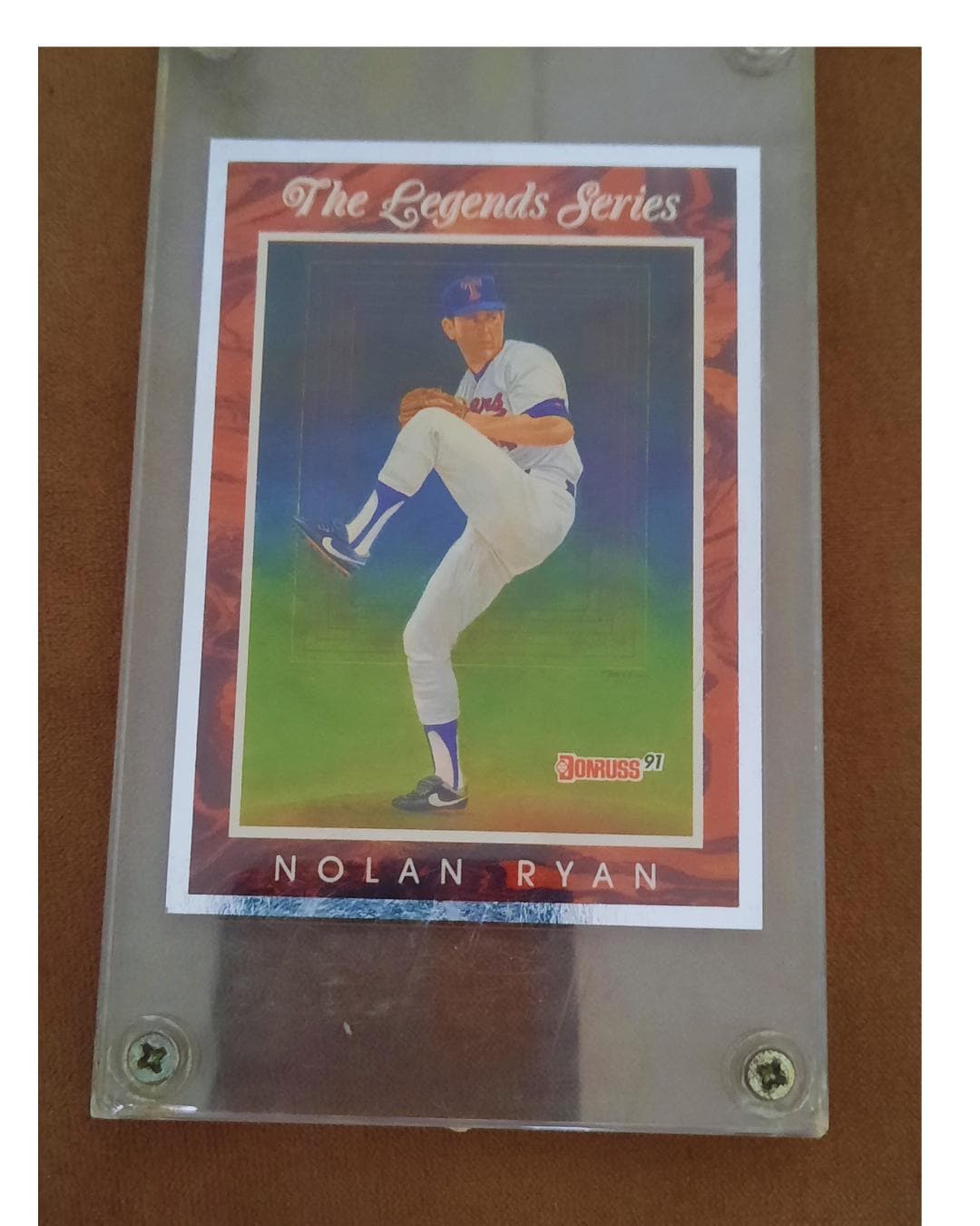 Nolan Ryan Legends Series 1991 Baseball Card #5227 of #7500 for 300 ...