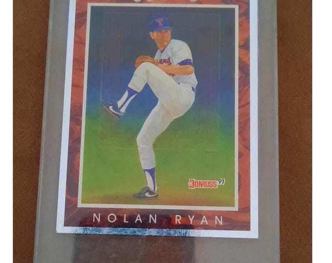 Nolan Ryan Legends Series 1991 Baseball Card #5227 of #7500 for 300 ...