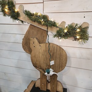 Wooden Christmas Moose - Etsy