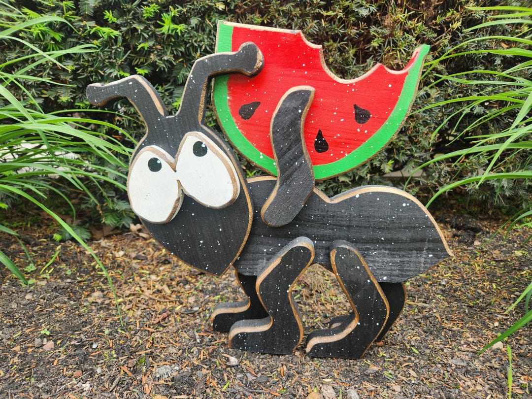 Wooden Ant With Watermelon Decor - Etsy