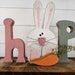 Wooden Easter HOP Sign - Etsy