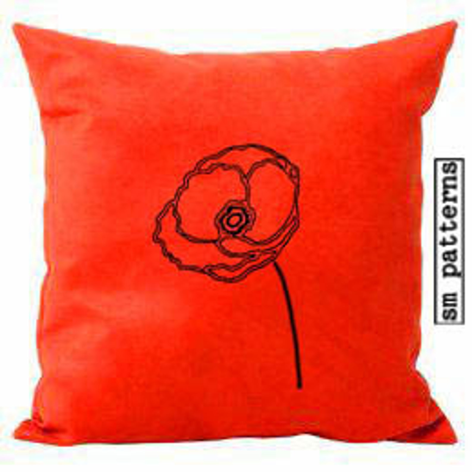 Machine Embroidery Design - Poppy Pack - Etsy