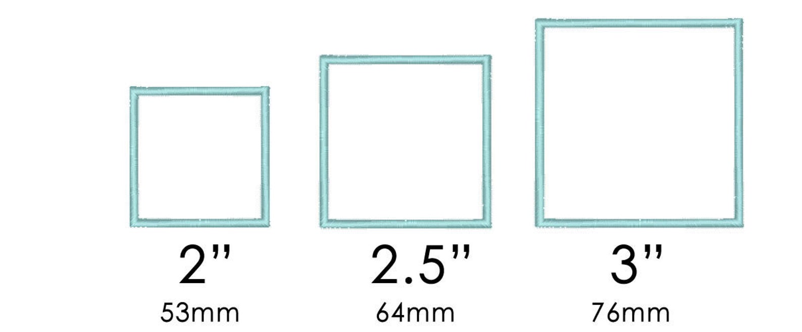 Machine Embroidery Design - Small Shape Appliques Pack - Immediate ...