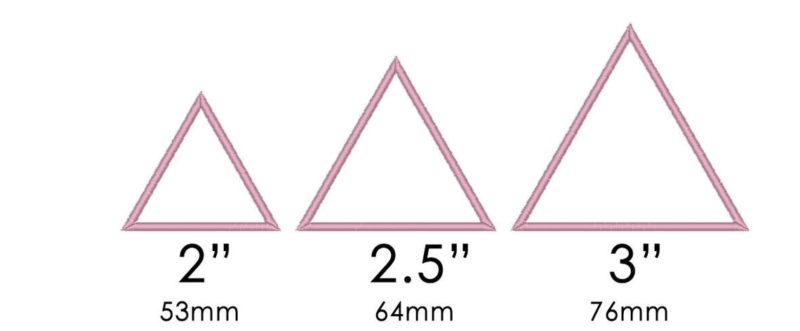 Machine Embroidery Design - Small Shape Appliques Pack - Immediate ...