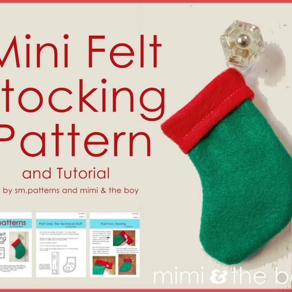 Felt Stocking Pattern - Etsy