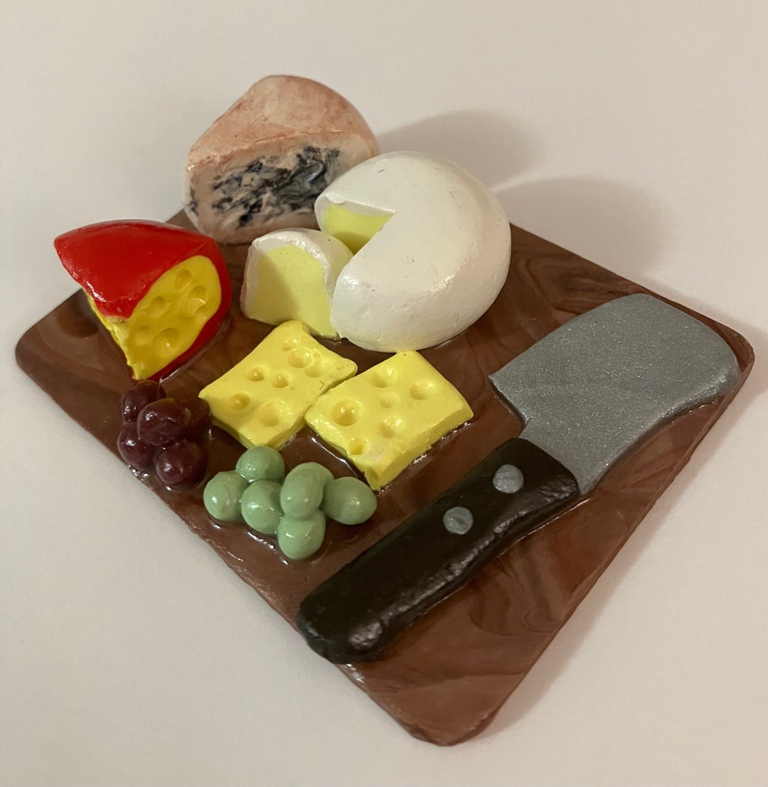 Cheese Board Fridge Magnet, Love Cheese, Cheese Lover Gift, Unique ...