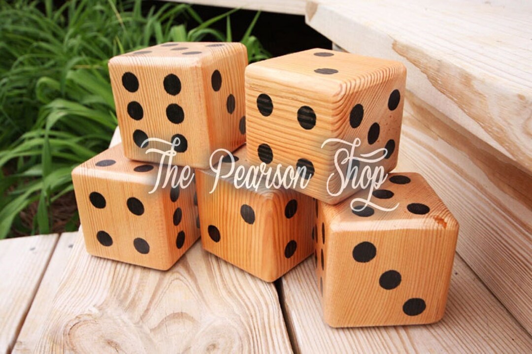 Giant Dice Set - Etsy