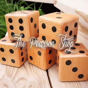 Giant Dice Set - Etsy