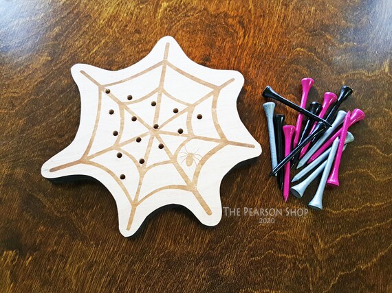 NEW Spider Web Peg Game - Etsy