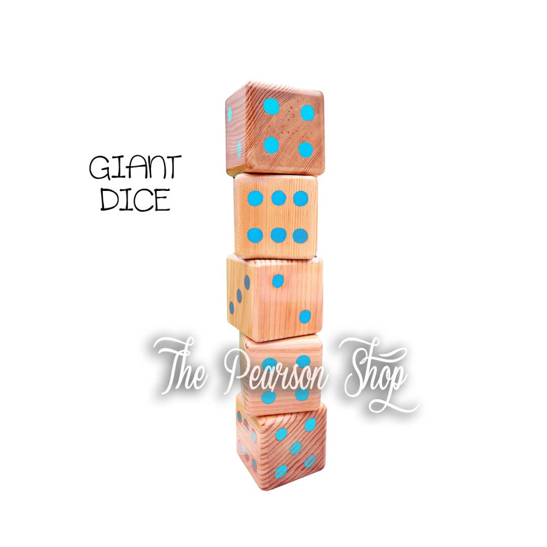 Giant Dice Set - Etsy
