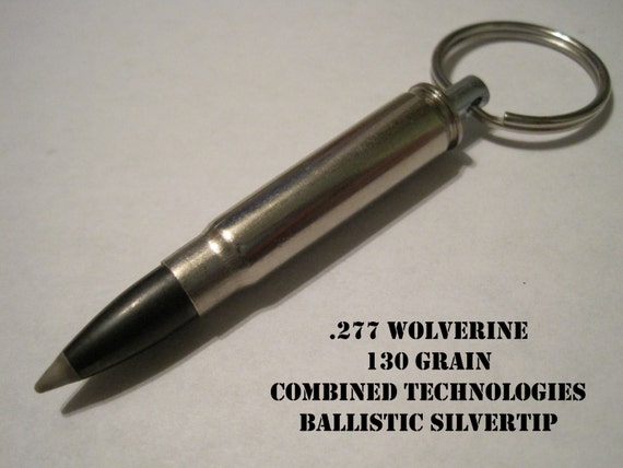Replica .277 Wolverine .277WLV Bullet Key Chain With Barnes - Etsy