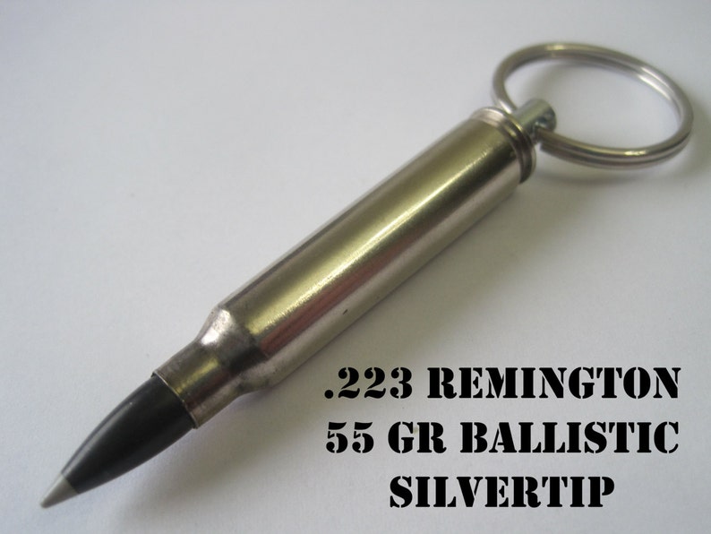 Replica .223 Remington 5.56mm Bullet Keychain Hornady / - Etsy