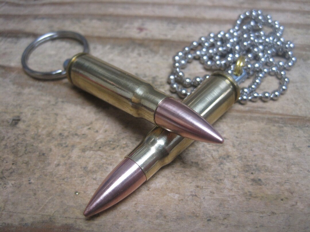 Replica 7.62x39mm NATO Key Chain/necklace Combo With 123 Grain Full ...
