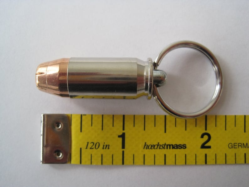 Replica .45 ACP Bullet Keychain With Hornady or Winchester - Etsy UK