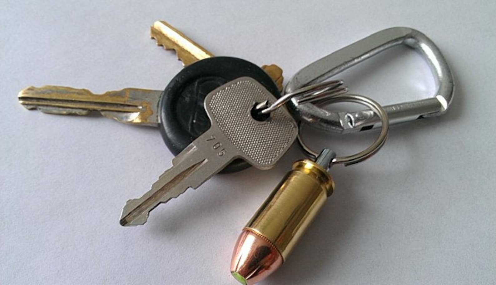 Replica .45 ACP Bullet Keychain With Hornady ZOMBIE Max Bullet | Etsy