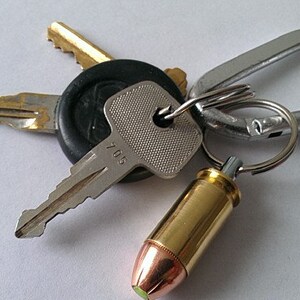 Replica .45 ACP Bullet Keychain With Hornady ZOMBIE Max Bullet - Etsy