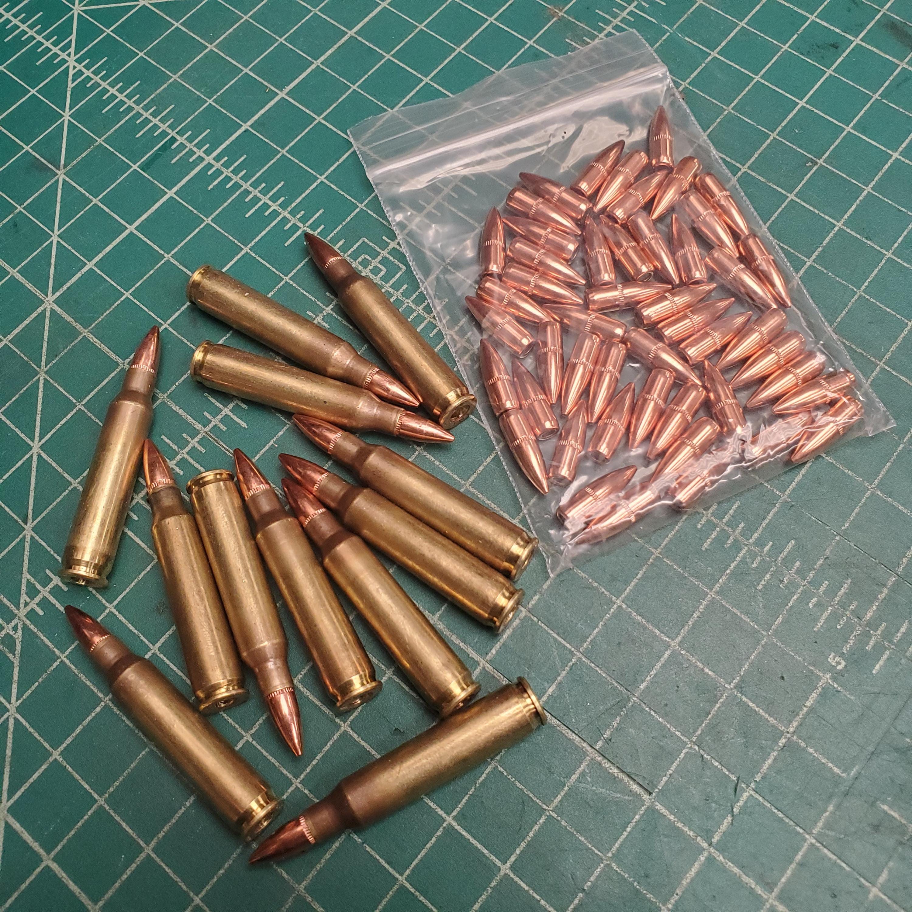 NOT A COMPLETE CLOCK!! Bullet Clock Bullet Supply Set - .223 Replica ...